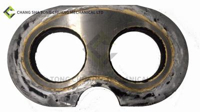 China Zoomlion High pressure Concrete Trailer Pump Spare Parts Double Alloy Wear Plate 000190204A0000015 for sale