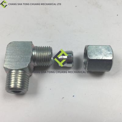 China Sany and Zoomlion Lubrication Right Angle Joint 6mm for Pump Truck Mounted Pump Trailer Pump 0.034kg for sale
