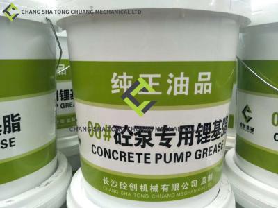 China Sany Heavy Industry and Zoomlion Heavy Industry concrete pump truck mounted pump trailer pump accessories lithium grease 00 # 15kg/barrel for sale