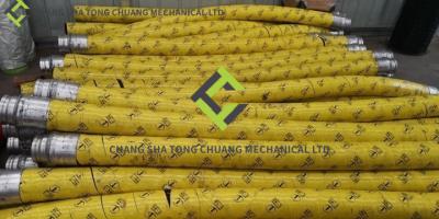 China Sany Heavy Industry and Zoomlion Heavy Industry concrete pump truck truck mounted pump trailer pump accessories 125B * 3000 single head 4-layer steel wire hose for sale