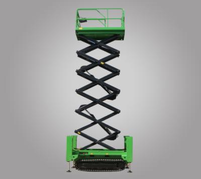 China 4*2 Drive Mode Crawler Scissor Type Aerial Work Platform with 3500kg Capacity Construction Machinery for sale