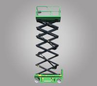 China 4*2 Drive Mode Aerial Work Platform Z10W Z12W Liquid Driven Scissor Type with 8x6V/200Ah Battery for sale