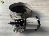 China V1FS250GBN Single Flange Pneumatic Butterfly Valve 12.4kg for Mixing Plant Efficiency for sale