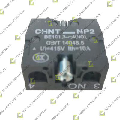 China ZB2-BE101C Normally Open Contacts Chint Zoomlion Concrete Pump Parts for sale