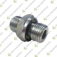 China M16*1.5/M16*1.5 End Straight Joint、End Pipe Joint、End Straight Pipe Joint、Welded End Straight Pipe Joint、Ferrule-type End Straight Pipe Joint、End-connection Straight Joint for sale