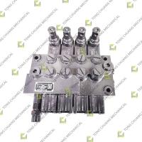 China Four-Unit ZYDL-G10L-4T outrigger multi-way valve,outrigger multi-way valve,outrigger directional valve group,outrigger control valve bank,outrigger oil circuit distribution valve for sale