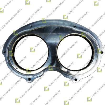 China SY260 Eyeglass Plate，Wear-Resistant Eyeglass Plate，Concrete Conveying Eyeglass Plate，Discharge Port Eyeglass Plate，Eyeglass Plate Matching Cutting Ring，High-Pressure Wear-Resistant Eyeglass Plate for sale