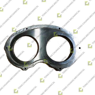 China Eyeglass Plate,Wear-Resistant Eyeglass Plate,Concrete Conveying Eyeglass Plate,Discharge Port Eyeglass Plate,Eyeglass Plate Matching Cutting Ring,High-Pressure Wear-Resistant Eyeglass Plate for sale