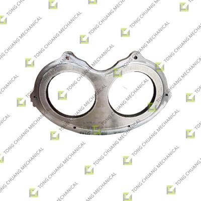 China Eyeglass Plate,Wear-Resistant Eyeglass Plate,Concrete Conveying Eyeglass Plate,Discharge Port Eyeglass Plate,Eyeglass Plate Matching Cutting Ring,High-Pressure Wear-Resistant Eyeglass Plate for sale