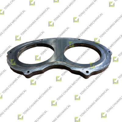 China Eyeglass Plate,Wear-Resistant Eyeglass Plate,Concrete Conveying Eyeglass Plate,Discharge Port Eyeglass Plate,Eyeglass Plate Matching Cutting Ring,High-Pressure Wear-Resistant Eyeglass Plate for sale