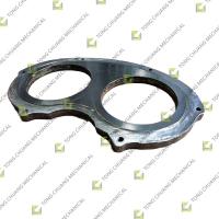 China Eyeglass Plate,Wear-Resistant Eyeglass Plate,Concrete Conveying Eyeglass Plate,Discharge Port Eyeglass Plate,Eyeglass Plate Matching Cutting Ring,High-Pressure Wear-Resistant Eyeglass Plate for sale