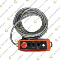 China 10-pin round connector, 8m cable Remote Controller，Remote Control Handle，Wireless Remote Transmitter，Construction Machinery Remote Controller，Industrial Equipment Wireless Controller for sale