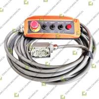 China 10-pin square connector / C Series Remote Controller，Remote Control Handle，Wireless Remote Transmitter，Construction Machinery Remote Controller，Industrial Equipment Wireless Controller for sale