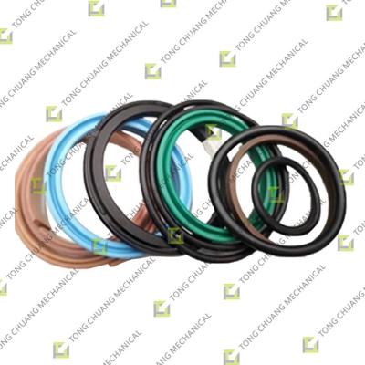 China φ55/75 KR Rear outrigger swing cylinder repair kit，Rear outrigger swing ram repair kit，Rear outrigger swing cylinder seal repair kit，Rear outrigger swing cylinder overhaul kit for sale