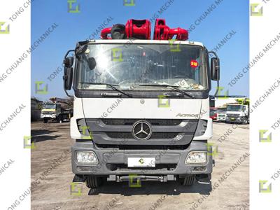China 2014 Mercedes-Benz Chassis 47m Used Concrete Pump Truck，Used Concrete Pump，Used Truck-Mounted Concrete Pump，Used Boom Pump，Used Concrete Delivery Pump Truck，Second-hand Concrete Pump Truck for sale