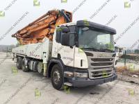 China 2013 Scania Chassis 47m Used Concrete Pump Truck，Used Concrete Pump，Used Truck-Mounted Concrete Pump，Used Boom Pump，Used Concrete Delivery Pump Truck，Second-hand Concrete Pump Truck for sale
