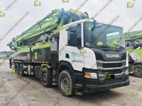 China 2019 Scania Chassis 56m Used Concrete Pump Truck，Used Concrete Pump，Used Truck-Mounted Concrete Pump，Used Boom Pump，Used Concrete Delivery Pump Truck，Second-hand Concrete Pump Truck for sale
