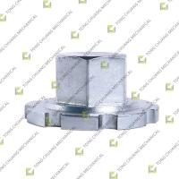China 60C1816.4-8A S-pipe big nut，S-pipe lock nut，S-pipe gland nut，S-pipe flange big nut，S-pipe fixing nut for pump truck，S-pipe bushing big nut，S-pipe end lock nut，S-pipe wear sleeve big nut for sale