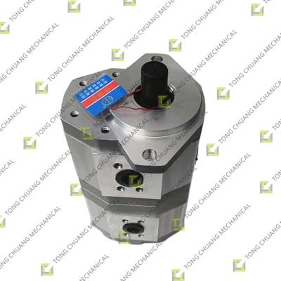 China CBQL-F540/F532/ Wanye Double gear pump，Double hydraulic gear pump，Double high-pressure gear pump，Dual stage gear pump，Double gear pump assembly，Double fixed displacement gear pump for sale