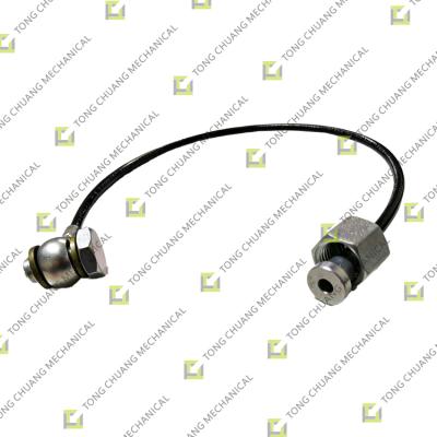 China 300mm Flat Head Signal Oil Pipe，Control Oil Pipe，Signal Hydraulic Hose，Pilot Hose，Induction Oil Pipe，Signal Oil Pipe for Pump Truck，Hydraulic Signal Tube，Signal Rubber Hose，Detection Oil Pipe for sale