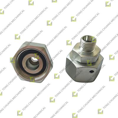 China U-shaped Pipe Connector C 50C1410.8-6，U-type Hydraulic Pipe Fitting C，U-bend Pipe Connector Type C，U-shaped Oil Pipe Adapter C，Construction Machinery U-shaped Fitting C，U Elbow Connector Type C for sale