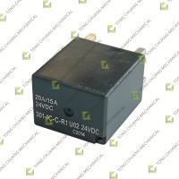 China 301-1C-C-R1 24VDC Black Relay，Construction Machinery Relay，Concrete Pump Truck Relay，Vehicle-mounted Electric Control Relay，Hydraulic System Control Relay，DC Relay，Circuit Protection Relay for sale