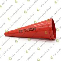 China 175A-150A*900 Climbing Taper Pipe，Concrete Delivery Climbing Taper Pipe，Pump Truck Climbing Reducer Pipe，Wear-resistant Climbing Taper Pipe，Pumping Pipeline Transition Taper Pipe for sale