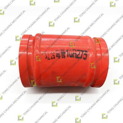 China 125*R275-10° Double-layer Elbow，Double-layer Elbow for Concrete Pump，Concrete Double-layer Elbow，Double-layer Wear-resistant Elbow，Double-layer Delivery Pipe Elbow，Boom Double-layer Elbow for sale