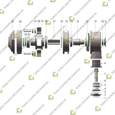 China Bearing 32015/M511R2A-26.8 Rolling Bearing，Rolling Bearing for Concrete Machinery，Rolling Bearing for Concrete Pump Truck，Rolling Bearing for Construction Machinery for sale