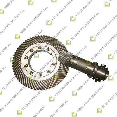 China Bevel Gear / For M310R2A-27 Reducer Bevel Gear,Conical Gear,Bevel Gear for Pump Truck Transfer Case,Drive Bevel Gear for Concrete Machinery,Right-Angle Steering Bevel Gear,High-Strength Bevel Gear for sale