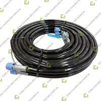 China L=6200 Triple Rubber Hose，Triple Hydraulic Rubber Hose，Integrated Three-piece High-pressure Oil Hose，Pump Truck Triple Connected Rubber Hose，Multi-way Integrated Triple Rubber Hose for sale