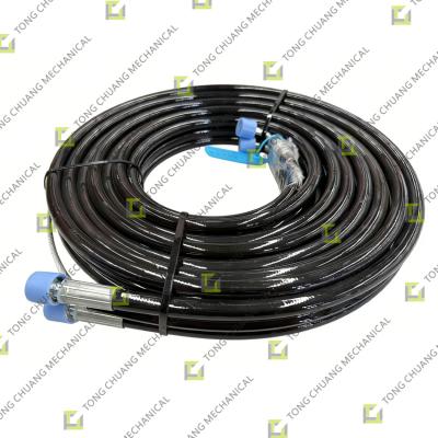 China L=6200 Triple Rubber Hose，Triple Hydraulic Rubber Hose，Integrated Three-piece High-pressure Oil Hose，Pump Truck Triple Connected Rubber Hose，Multi-way Integrated Triple Rubber Hose for sale