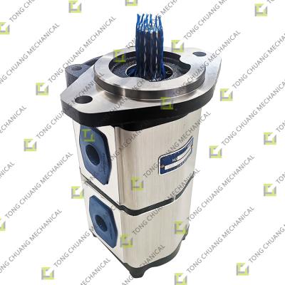 China CBSL-G40/G32-AT / Wanye Hydraulic Double Gear Pump，Hydraulic Double Gear Oil Pump，Double Gear Pump for Concrete Machinery，Sany Pump Truck Double Gear Pump，High-Low Pressure Double Gear Pump for sale