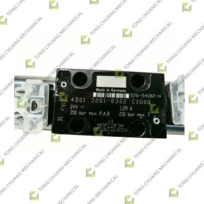 China 3-Position 4-Way Solenoid Directional Valve，Hydraulic Solenoid Directional Valve，2-Position 4-Way Solenoid Directional Valve，Construction Machinery Solenoid Directional Valve for sale