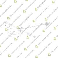 China A810301010755 Safety Rope Buckle，Safety Cable Fastener，Lifting Safety Buckle，Mechanical Safety Snap Hook，Concrete Machinery Safety Buckle，Fixed Safety Rope Clasp，Heavy-duty Safety Fastener for sale