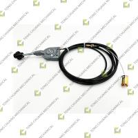 China YK8*4000*180 Road Roller Throttle Cable，Engine Throttle Control Cable，Construction Machinery Throttle Wire，Roller Accelerator Cable，Throttle Pull Cable，Flexible Control Shaft Cable for sale