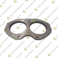 China XCMG 230, 8 Holes Spectacle Plate，Concrete Pump Spectacle Plate，Pump Spectacle Wear Plate，Concrete Machinery Spectacle Plate，Twin Spectacle Plate，Pumping Unit Spectacle Plate，Hardened Spectacle Plate for sale