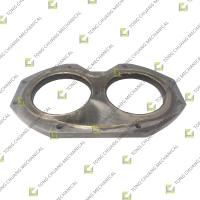 China XCMG 260 Spectacle Plate，Concrete Pump Spectacle Plate，Pump Spectacle Wear Plate，Concrete Machinery Spectacle Plate，Twin Spectacle Plate，Pumping Unit Spectacle Plate，Hardened Spectacle Plate for sale