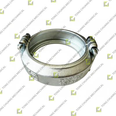 China Galvanized 125 Pipe Clamp，Concrete Pump Pipe Clamp，Concrete Delivery Pipe Clamp，Heavy-Duty Pipe Coupling Clamp，Pump Truck Pipeline Fixing Clamp，Construction Machinery Pipe Clamp for sale