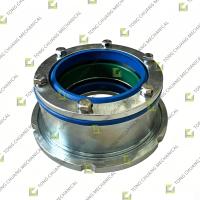 China Left Flange Assembly V11 Mixing Left Flange Assembly，Left Flange Assembly for V11 Concrete Mixer，V11 Mixer Drum Left Connecting Flange Assembly，V11 Mixing Shaft Left Flange Unit for sale