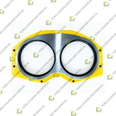 China Putzmeister 230 Spectacle Plate，Concrete Pump Spectacle Plate，Pumping System Spectacle Plate，Wear-resistant Spectacle Plate，Truck Mounted Pump Spectacle Plate，Concrete Machinery Spectacle Plate for sale