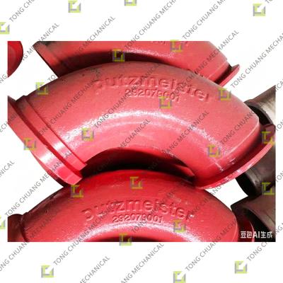 China 150A90R280 No.2 Elbow Pipe,No.2 Bend Pipe for Concrete Machinery,Concrete Pump No.2 Elbow,Truck Mounted Pump No.2 Bend Fitting,Heavy-Duty Concrete No.2 Elbow Pipe for sale