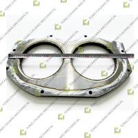 China 250 Spectacle Plate，Concrete Pump Spectacle Plate，Wear-resistant Spectacle Plate，Pump Delivery Spectacle Plate，Heavy-duty Spectacle Plate for Concrete Machinery，Truck-mounted Pump Spectacle Plate for sale