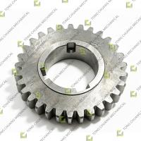 China 33 Teeth (Key Distance: 42mm) Transfer Case Third Shaft Gear，Concrete Machinery Transfer Case 3rd Shaft Gear，Pump Truck Transfer Case Third Axle Gear，Power Split Box Third Shaft Drive Gear for sale