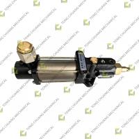 China Pneumatic Lubrication Pump Head，Pump Head for Pneumatic Grease Pump，Concrete Machinery Pneumatic Lubricator Head，Air‑operated Lubrication Pump Assembly Head，Heavy‑duty Pneumatic Grease Pump Head for sale