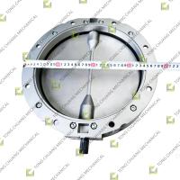 China KRIO-300 Butterfly Valve for Concrete Machinery，Concrete Equipment Butterfly Valve，Butterfly Valve Assembly for Concrete Pump，Flange‑Mounted Butterfly Valve，Cast Iron Butterfly Valve for sale