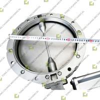 China KRIO-300 Butterfly Valve for Concrete Machinery，Concrete Equipment Butterfly Valve，Butterfly Valve Assembly for Concrete Pump，Flange‑Mounted Butterfly Valve，Cast Iron Butterfly Valve for sale
