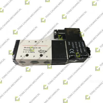 China 4V210‑08 24V (Airtac) Solenoid Directional Valve for Concrete Machinery，Concrete Pump Solenoid Directional Valve，Hydraulic Solenoid Directional Valve，Pneumatic Solenoid Directional Valve for sale
