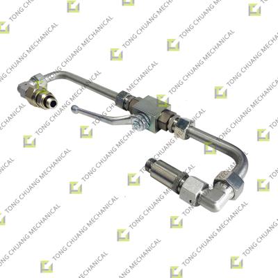 China 0160461K/L For Cylinder Main Cylinder U-tube (Rear)，Hydraulic Main Cylinder U-tube (Rear)，Rear Main Cylinder U-shaped Pipe，Heavy Duty Main Cylinder U-tube (Rear)，Main Cylinder U-tube (Rear) Assembly for sale