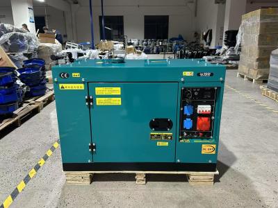 China 9kw Silent Diesel Generator All Copper Household Construction Site 220V/380V for sale